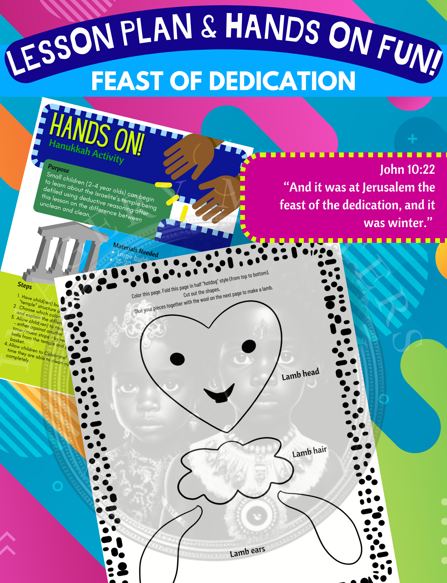 Feast Of Dedication Coloring Pages [2025]